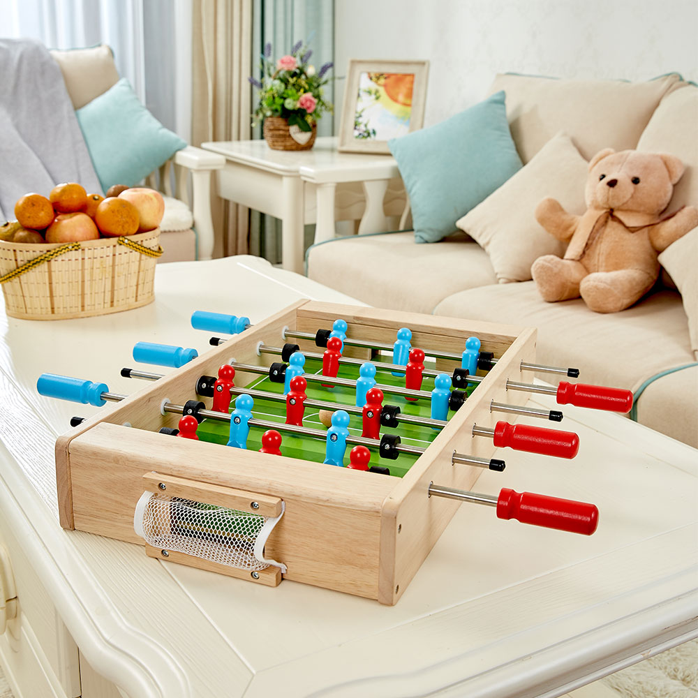 Pin Toys Ξύλινο ποδοσφαιράκι - χόκει 2 σε 1, από μασίφ καουτσουκόδεντρο ...