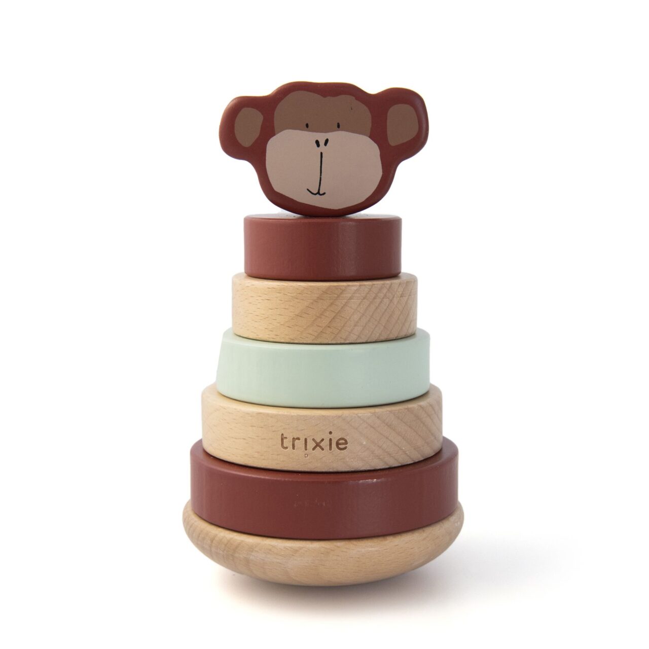 Trixie - WOODEN STACKING TOY - MR. MONKEY - Σβούρα